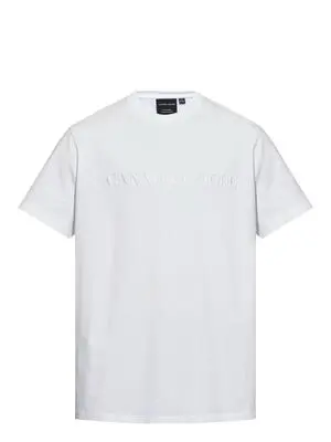 Canada Goose Logo-embroidered T-shirt - White