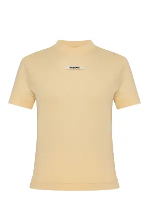 Jacquemus Jacquemus Logo T-Shirt Neutrals