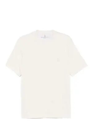 BRUNELLO CUCINELLI Logo-print T-shirt