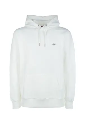 GANT Logo-embroidered Hoodie