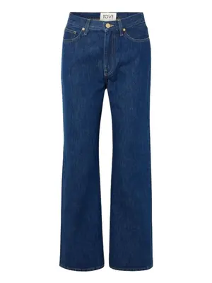 Tove Sade High-rise Straight-leg Jeans - Blue