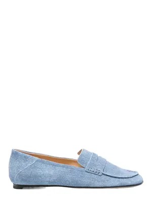 Dear Frances Drew Loafers - Blue