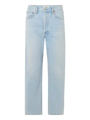 AGOLDE 90s Mid-rise Straight-leg Jeans - Blue