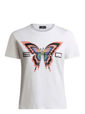 Etro Logo T-shirt - White