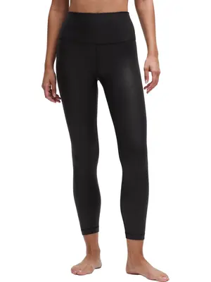 Lululemon Align™ High-Rise 25" Pant Radiate Foil Print Black