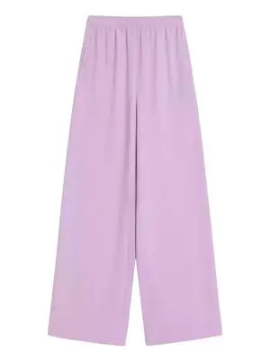 Valentino Garavani Cady Couture Trousers Purple