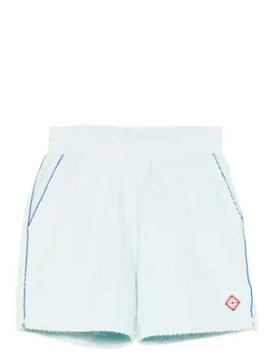 Casablanca Logo Patched Short - Blue