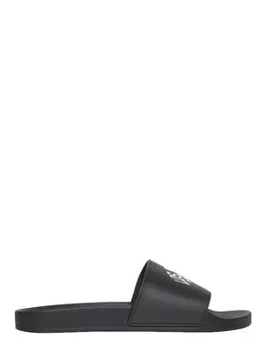 Balenciaga City Pool Slides - Black/white