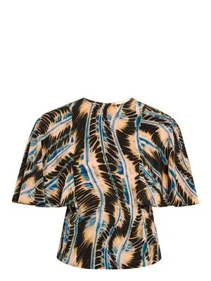 Ulla Johnson Ulla Johnson Ada Printed Top Ada Top