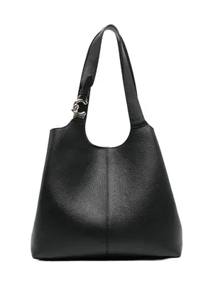 COCCINELLE Leather Tote Bag - Black