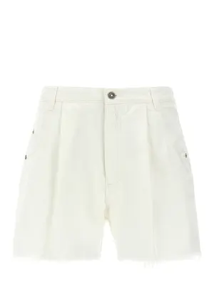 Ermanno Scervino Cotton Shorts - White