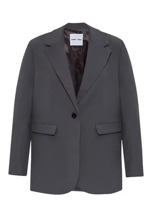 SAMSOE SAMSOE Single-breasted Blazer - Grey