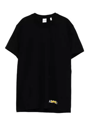 Aspesi Logo-print T-shirt - Black
