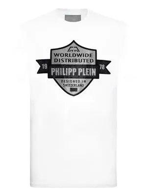 Philipp Plein Crest T-shirt - White