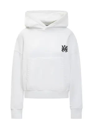 Amiri AMIRI Logo Hoodie White
