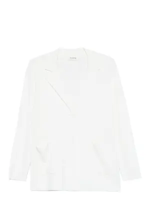 P.a.r.o.s.h Knitted Blazer - White
