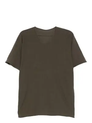 LABEL UNDER CONSTRUCTION Raw Edge T-shirt - Green