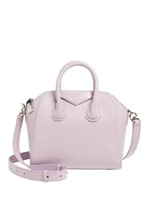 GIVENCHY Givenchy Mini Antigona Box Leather Satchel