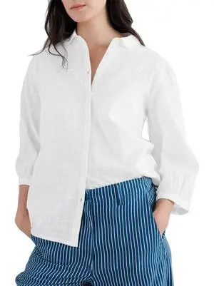 SEASALT CORNWALL Hope Cottage Organic Cotton Shirt - Salt
