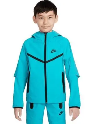 Nike Tech Hooded Zip Jacket Dusty Cactus/ Cactus/ Black