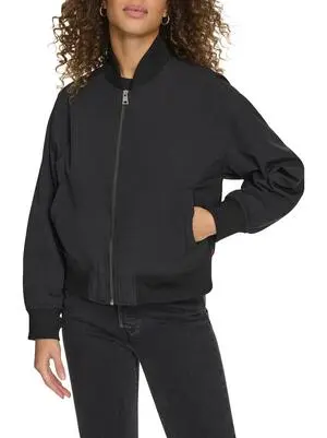 LEVI'S Relaxed Bomber Jacket - Black