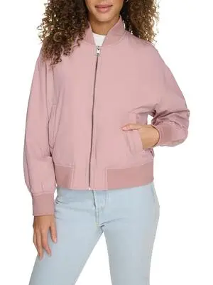 LEVI'S Relaxed Bomber Jacket - Dusty Rose