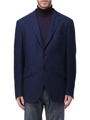 Etro Textured Jacket - Blue