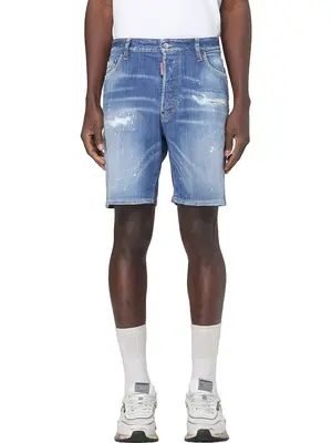 Dsquared2 Denim Shorts - Navy