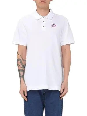 Canada Goose Polo Shirt Men White