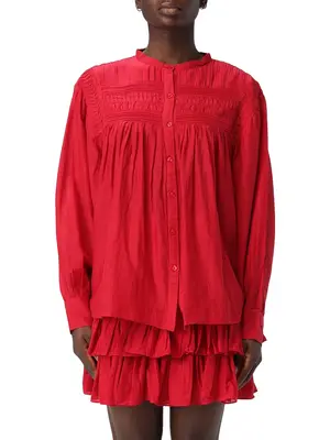 Isabel Marant Étoile Isabel Marant Etoile Button-Up Shirt Red