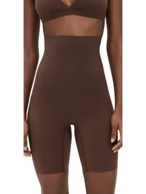Commando Zone Smoothing High Waisted Shorts Mocha