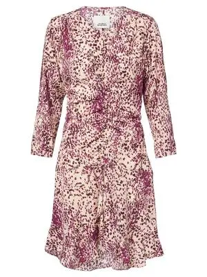Isabel Marant Étoile Octavia Printed Mini Dress - Multicoloured