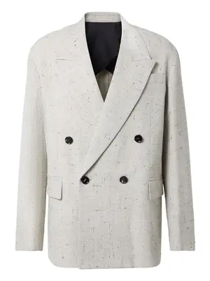Bottega Veneta Double-breasted Blazer - White