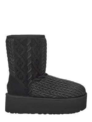 UGG Classic Short Villa Knit Boot