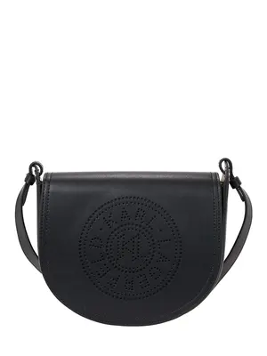 Karl Lagerfeld K/circle Crossbody Bag - Black