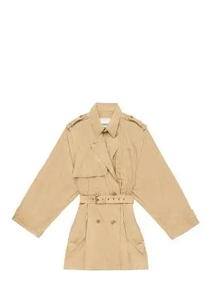 Isabel Marant Franny Trench Coat - Neutrals