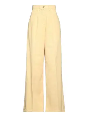 ALYSI Flared Leg Trousers - Yellow