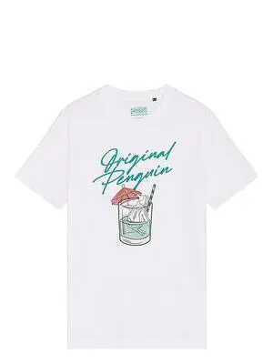 ORIGINAL PENGUIN Ice Cube Pete Tee In White - Bright White