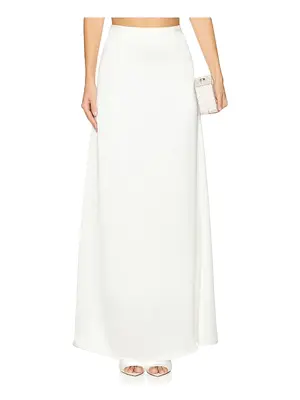 MARIANDREE GAITAN Annalise Silk Skirt - White