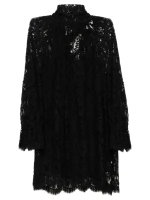 CHLOÉ Chloé Gathered Lace Dress