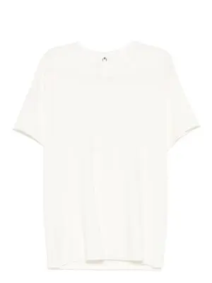 LABEL UNDER CONSTRUCTION Raw Edge T-shirt - White