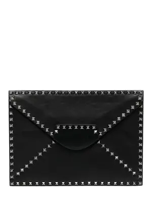 Valentino Garavani Clutch With Embellishments - Black