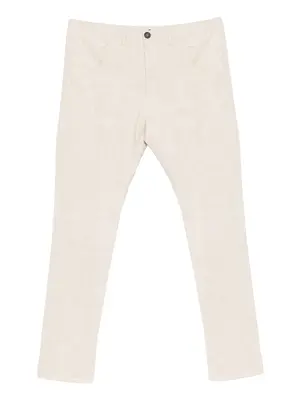 LABEL UNDER CONSTRUCTION Buttoned Trousers - Neutrals