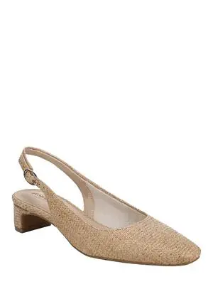 LIFESTRIDE Lorena Slingback Pump - Natural Tan