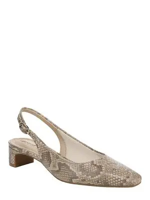 LIFESTRIDE Lorena Slingback Pump - Taupe/ Snake