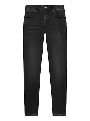 REISS Maddison Slim-fit Tapered Jeans - Washed Black