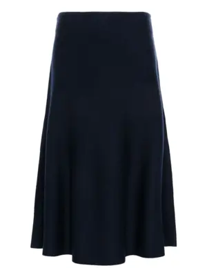 KHAITE KHAITE Peplum Hem Knit Skirt