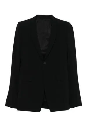Rick Owens Extreme Soft Blazer - Black
