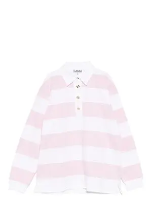 GANNI Patchwork T-shirt - White