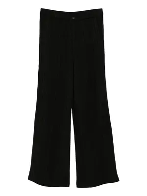 Transit Palazzo Trousers - Black